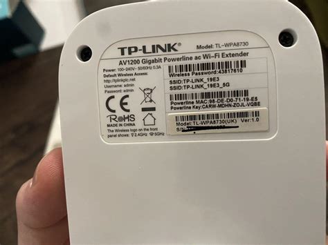 Tp Link Av Gigabit Passthrough Powerline Adaptor And Wi Fi Extender Computers Tech Parts