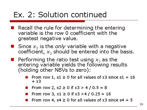 Chapter 4 The Simplex Algorithm And Goal Programming