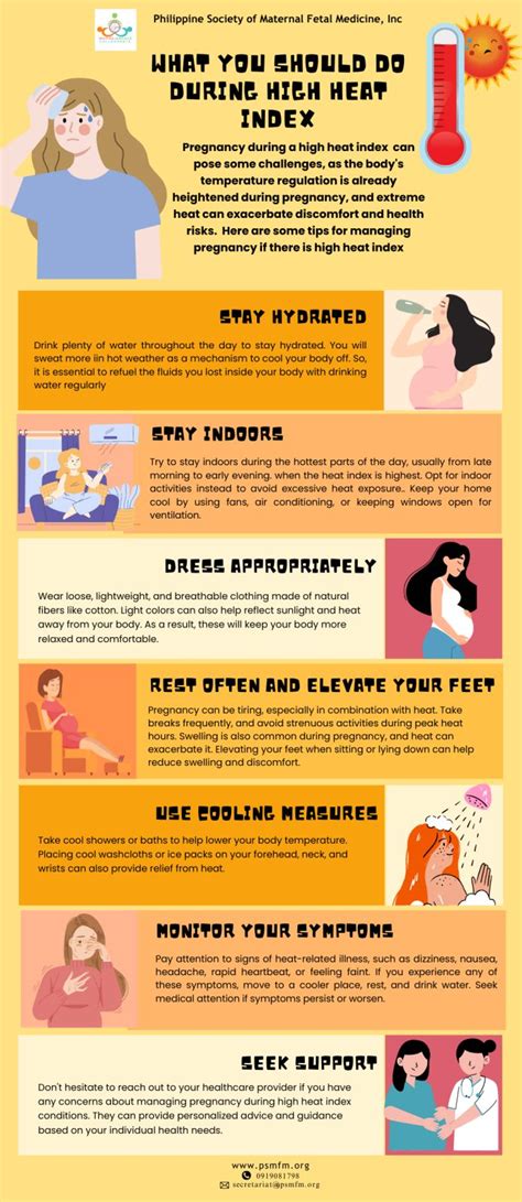 What You Should Do During High Heat Index Philippine Society Of Maternal Fetal Medicine Inc
