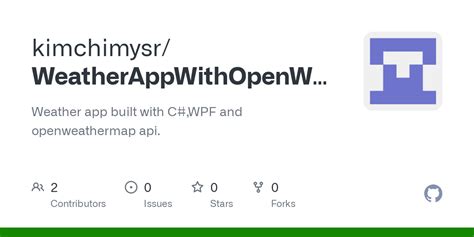 Github Kimchimysrweatherappwithopenweatherapi Weather App Built