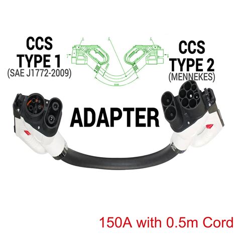 Ccs2 To Ccs1 Ev Phev Charging Cable Dc Quick Charger Combo Ccs 2 To Ccs