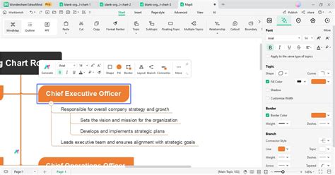 How To Create And Use Blank Organization Chart