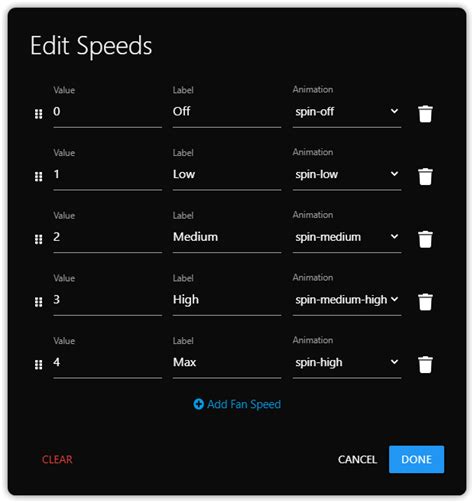 Fan Tile Custom Speeds Announcements Sharptools Community