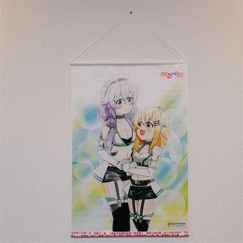 竹嶋えくイラスト描き下ろしb2タペストリー メルカリ