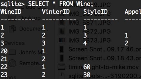 Sqlite Sql Delete And Import Effectsreferences Two Tables Stack