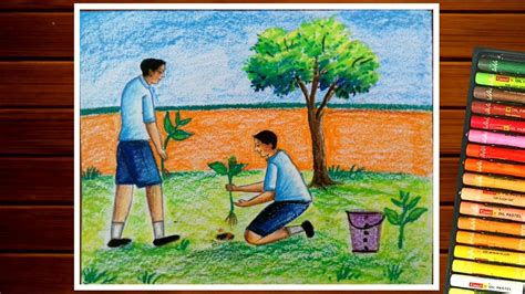 Tree Plantation Drawing For Competition Plantations Daily Idea Hot Sex Picture