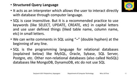 dbms relational data model pptx