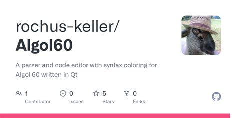 Github Rochus Kelleralgol60 A Parser And Code Editor With Syntax Coloring For Algol 60