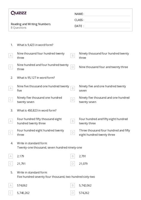Writing Numbers 0 10 Worksheets