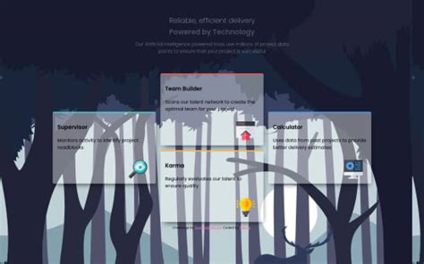 Four Card Feature Created Using Grid And Flexbox Coding Challenge