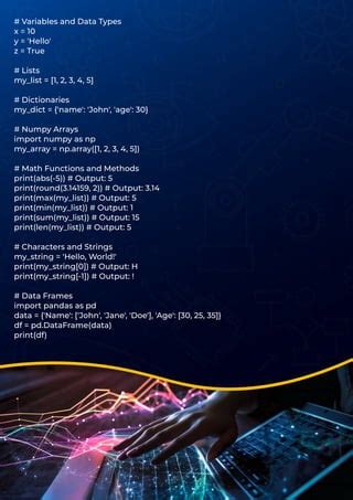 Data Science And Machine Learning Booklet Pdf