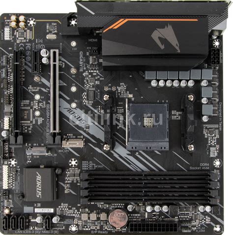 Материнская плата GIGABYTE B550M AORUS ELITE - купить в Ситилинк | 1403105