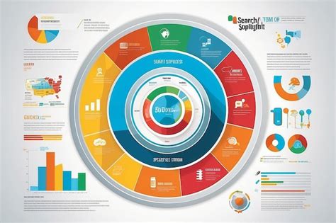 Premium Photo Digital Dominance Seo Infographic Photo Concept