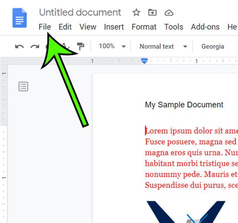 How To Save A Google Doc As A PDF