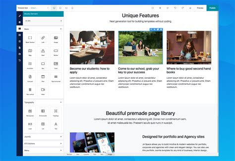t4 joomla page builder preview released free download joomlart