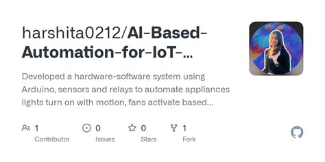Github Harshita0212ai Based Automation For Iot Enabled Smart Homes