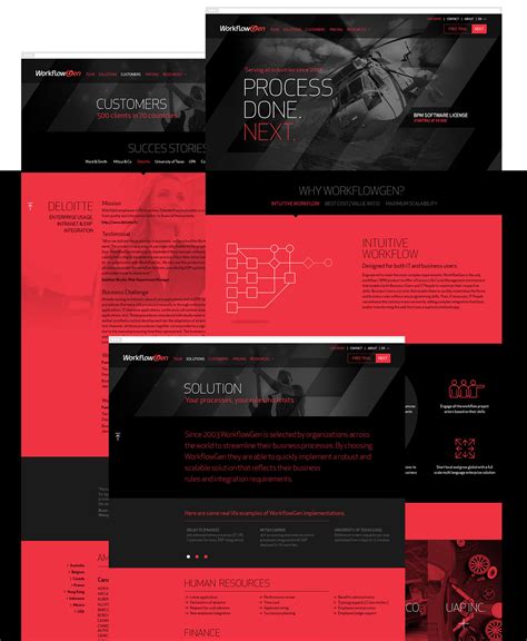 BPM WorkflowGen ReBranding On Behance