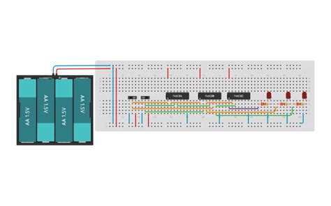 Circuit Design Comparator Tinkercad