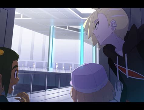 Rupinesu Aether Foundation Employee Gladion Pokemon Hau Pokemon