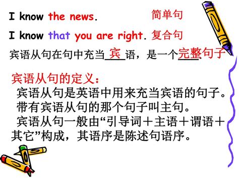 Ppt The Object Clause 宾语从句 Powerpoint Presentation Free Download