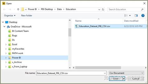 通过 Power Bi Desktop 连接到 Csv 文件 知乎