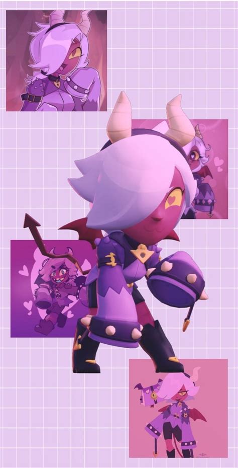 Colette Brawl Stars Fondo De Juego Dibujos Bonitos Fondo De Pantalla Galaxia Iphone