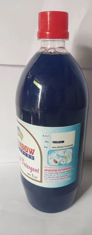 1l Rainbow Liquid Detergent At ₹ 90 Piece Liquid Detergent In Vijayawada Id 2854050365112