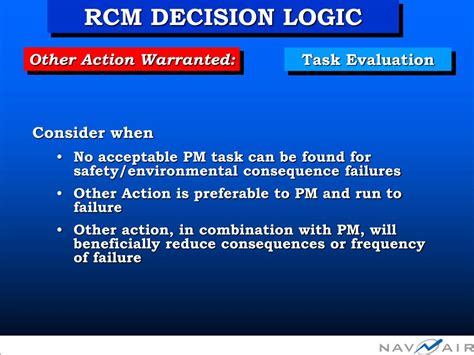 Ppt Rcm Decision Logic Powerpoint Presentation Free Download Id311525