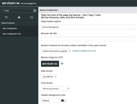 How Do I Change The Top Banner Color In ServiceNow The Snowball