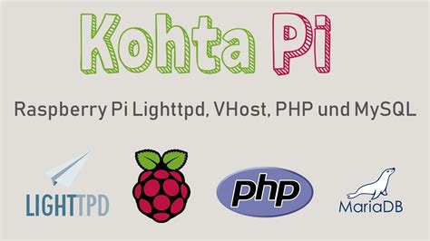 raspberry pi ligd webserver erstellen inkl vhost php und mysql