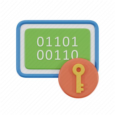 Data Encryption Programming Binary Code Number Password Lock Icon