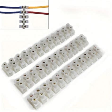 Pc A Position Terminal Block Wiring Barrier Terminal Strip For Sale Australia New