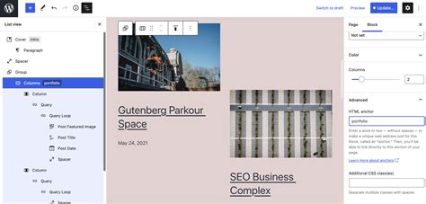 core editor improvement improve your workflow with list view make