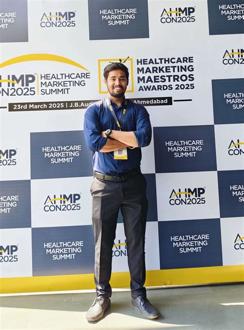 Ahmpcon2025 Healthcaremarketing Inspire Innovate Transform Mr Pratham Singh