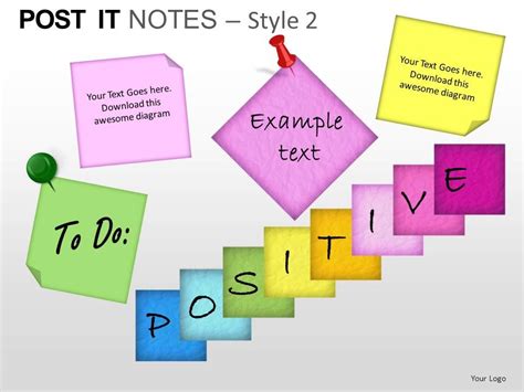 Post It Notes Style 2 Powerpoint Presentation Slides Powerpoint Templates Download Ppt