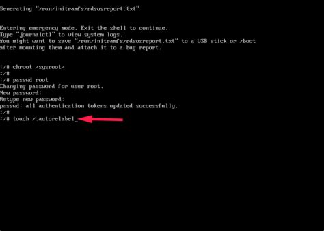 How To Reset Root Password In Centos 8 And Rhel 8 Ostechnix