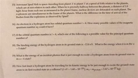 Solved 9 An Electron Is In An Infinite Square Well A Box