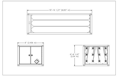 Helium He Multiple Element Gas Container Megc 12 Tubes Un Iso 11120 3161psi 18 Ft 6 In Non