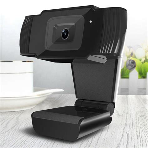 720P Webcam Webcam USB Mini Computer Camera Built In Microphone Flexible Rotatable Clip For