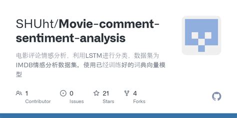 Movie Comment Sentiment Analysissentimentmodelpy At Master · Shuhtmovie Comment Sentiment