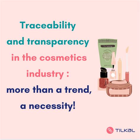 Infographic Traceability And Transparency In The Cosmetics Sector