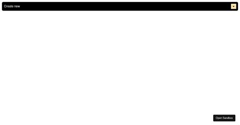 base web select forked codesandbox
