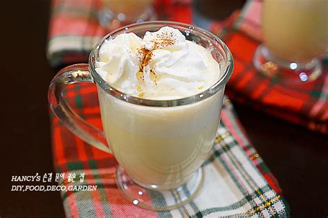 크리스마스 음료 에그녹 에그노그 Eggnog 만들기