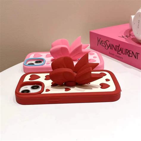 少女心 立體蝴蝶結 自帶支架 適用蘋果iphone16 15 14 13 12 Pro Max Xr 手機殼 硅膠防摔軟 蝦皮購物