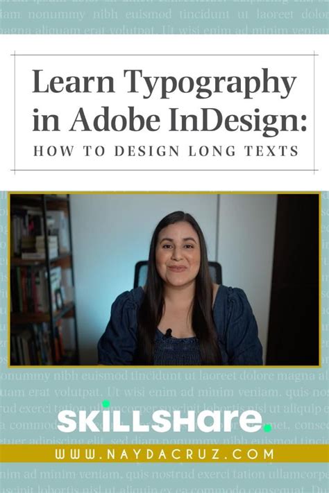 learn typography in adobe indesign how to design long texts in 2024