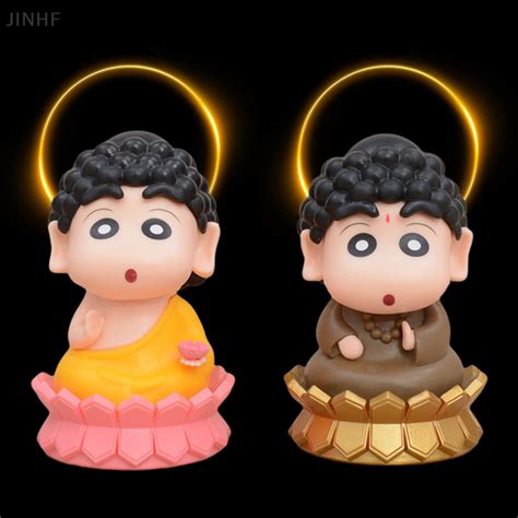 [bestbuyshop] โมเดลฟิกเกอร์ รูปการ์ตูนอะนิเมะพระพุทธรูปน่ารัก ของเล่น