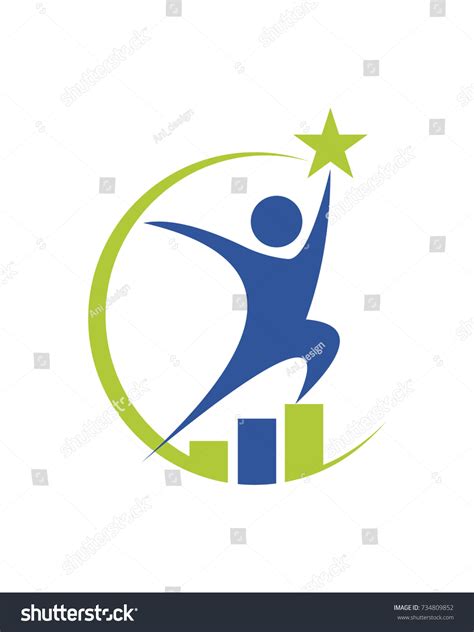 Success Logo Template Stock Vector Royalty Free 734809852 Shutterstock