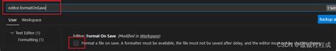 关闭vscode保存自动格式化的功能vscode取消保存时自动格式化 Csdn博客