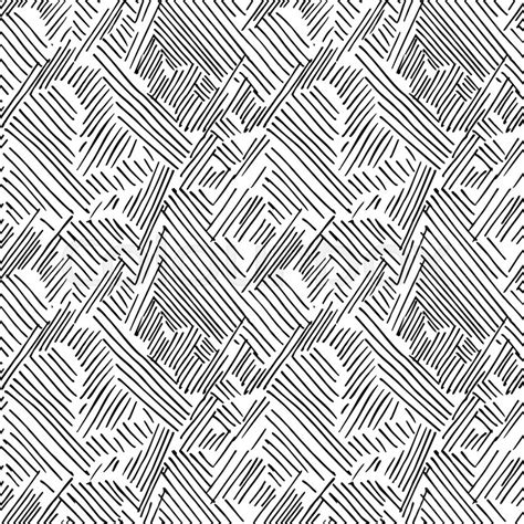 Seamless Pattern Of Hand Drawn Stock Vector Colourbox