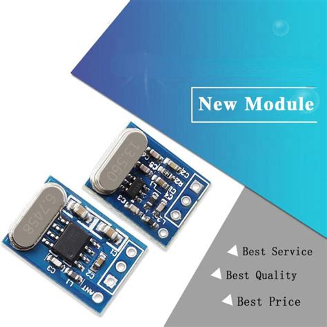 1set 2pcs 433mhz Wireless Transmitter Receiver Board Module Syn115 Syn480r Ask Ook Chip Pcb For